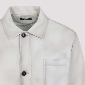 Kiton Lamb Leather Jacket - Multicolor