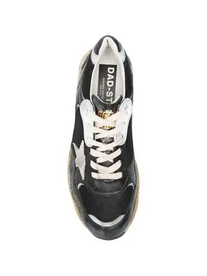 GOLDEN GOOSE Running Dog Leather Sneakers - Multicolor