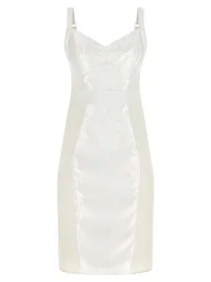 Dolce & Gabbana Corsetry Dress - White