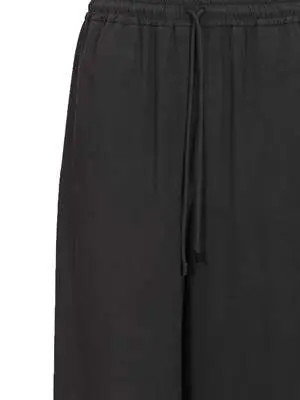 Max Mara Genero Wide-leg Washed Silk Trousers