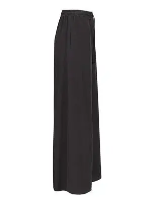 Max Mara Wide-leg Washed Silk Trousers