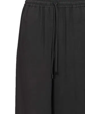 Max Mara Wide-leg Washed Silk Trousers