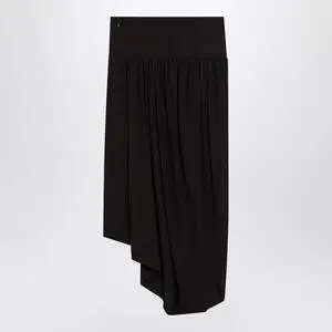 Alaïa Fluid Jersey Midi Skirt