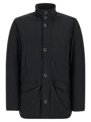 Herno High Neck Jacket - Blue