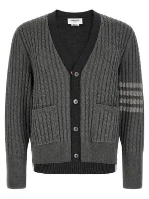 Thom Browne 2-in-1 Trompe L'œil Cardigan