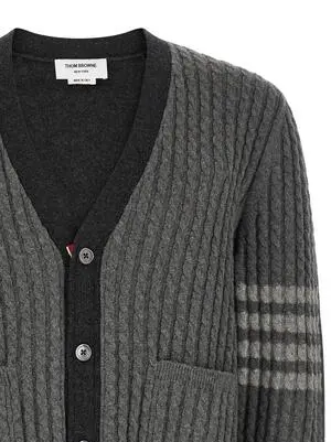 Thom Browne 2-in-1 Trompe L'œil Cardigan