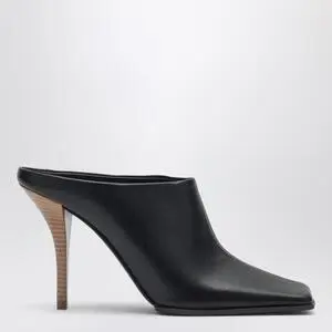 Alaïa Square Leather Mules - Black