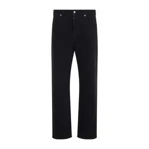 Bottega Veneta Regular Fit Denim Pants - Black