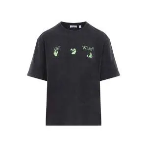 Off-White Bacco Arrow Skate T-shit - Black