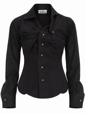 VIVIENNE WESTWOOD Camicia Drunken - Black