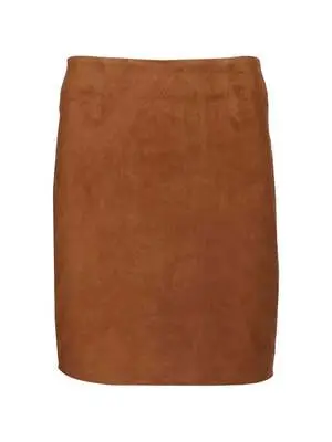 ROTATE BY BIRGER CHRISTENSEN Suede Mini Skirt