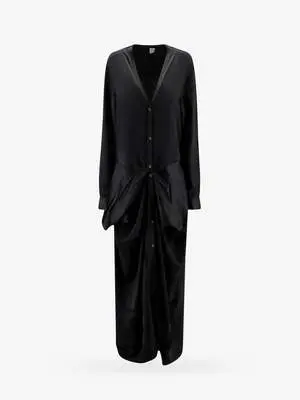TOTEME Viscose Long Dress - Multicolor