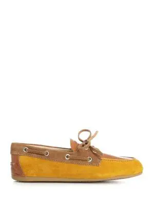 Miu Miu Boat Loafer - Brown