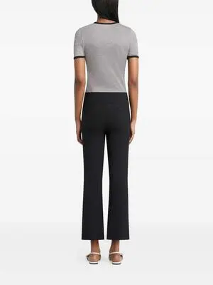 COURREGES Houndstooth T-shirt - Gray