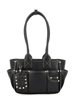 GANNI Borsa Pose Small - Black