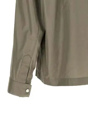 Brunello Cucinelli Membrane Silk Jacket - Green
