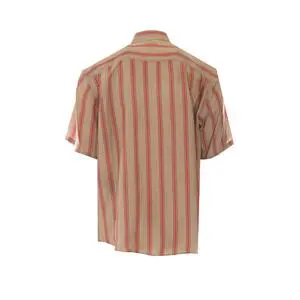 Saint Laurent Cassandre Striped Short Sleeves Shirt - Multicolor