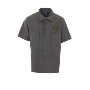 Dolce & Gabbana Logo Short Sleeves Shirt - Gray