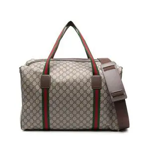 Gucci Neutrals Luggage & Holdalls - Cream