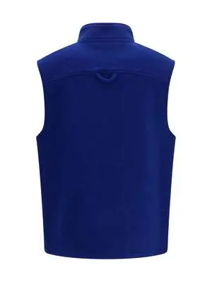 RIER Virgin Wool Vest - Blue