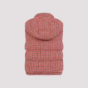 Moncler Padded Vest Jacket - Red