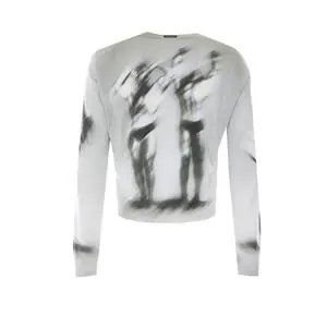 Versace The Flex Print Silk Cardigan