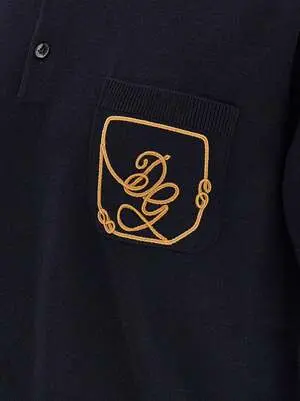 Dolce & Gabbana Logo Embroidery Polo Shirt