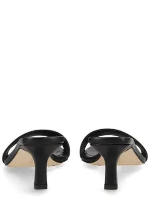 AeydĒ Gilly Leather Sandals - Black
