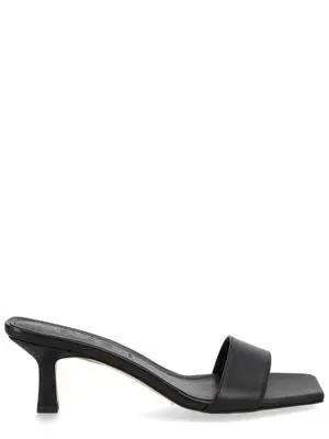 AeydĒ Gilly Leather Sandals - Black