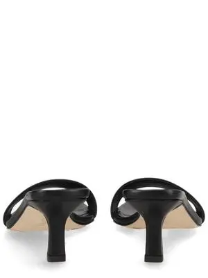 AeydĒ Gilly Leather Sandals - Black