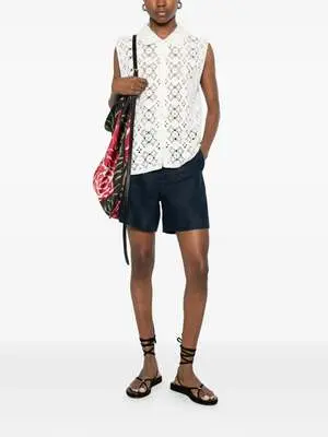 Max Mara Party Shorts - Blue