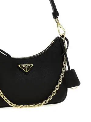 Prada Re-edition Mini Handbag - Black