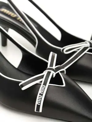 Miu Miu Slingback Décolleté In Nappa