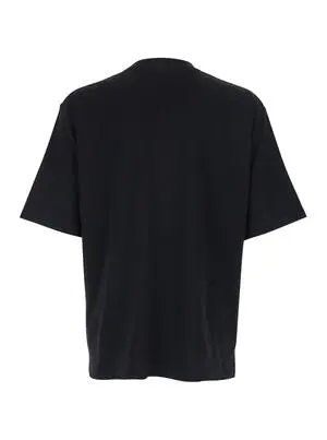 Dsquared2 Crew Neck T-shirt With Logo On The Front In Cotton For