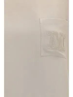 Max Mara Pagano Silk T-shirt - Cream