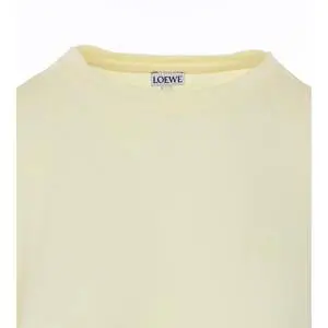 Loewe Twisted Draped Top With Anagram Logo