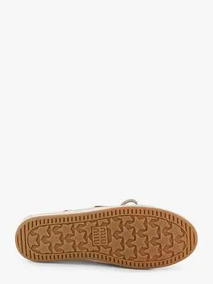 Miu Miu Fabric Loafers - Cream