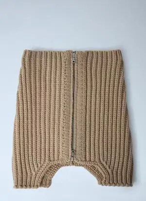 Dries Van Noten Zip-up Scarf - Cream