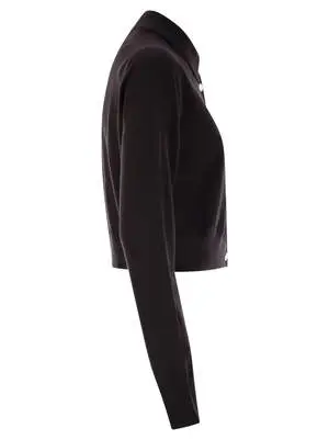 Sportmax Perseo Wool Cardigan - Brown