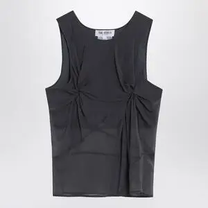 Attico Silk Tank Top
