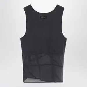 Attico Silk Tank Top