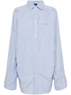 Balenciaga Large Fit Asymmetric Shirt