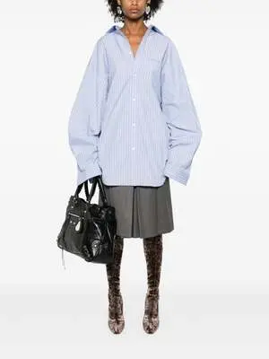 Balenciaga Large Fit Asymmetric Shirt