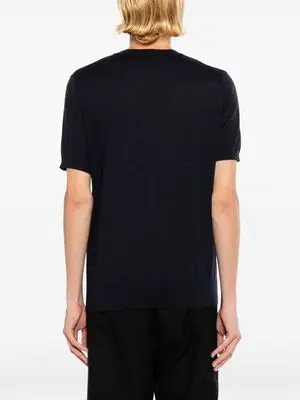 Brioni Cashmere And Silk Blend T-shirt