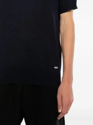 Brioni Cashmere And Silk Blend T-shirt - Multicolor