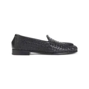 Bottega Veneta Silenzio Loafers - Black