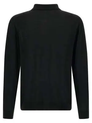 Kiton Wool Polo Shirt 14 Microns