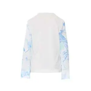 MAISON MARGIELA Long Sleeve Floral Print T-shirt