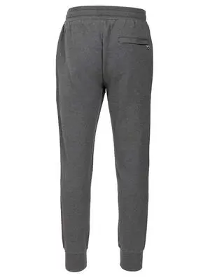 Dolce & Gabbana Jersey Trousers With Heraldic Patch - Gray