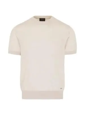 Brioni Cashmere And Silk T-shirt - Multicolor